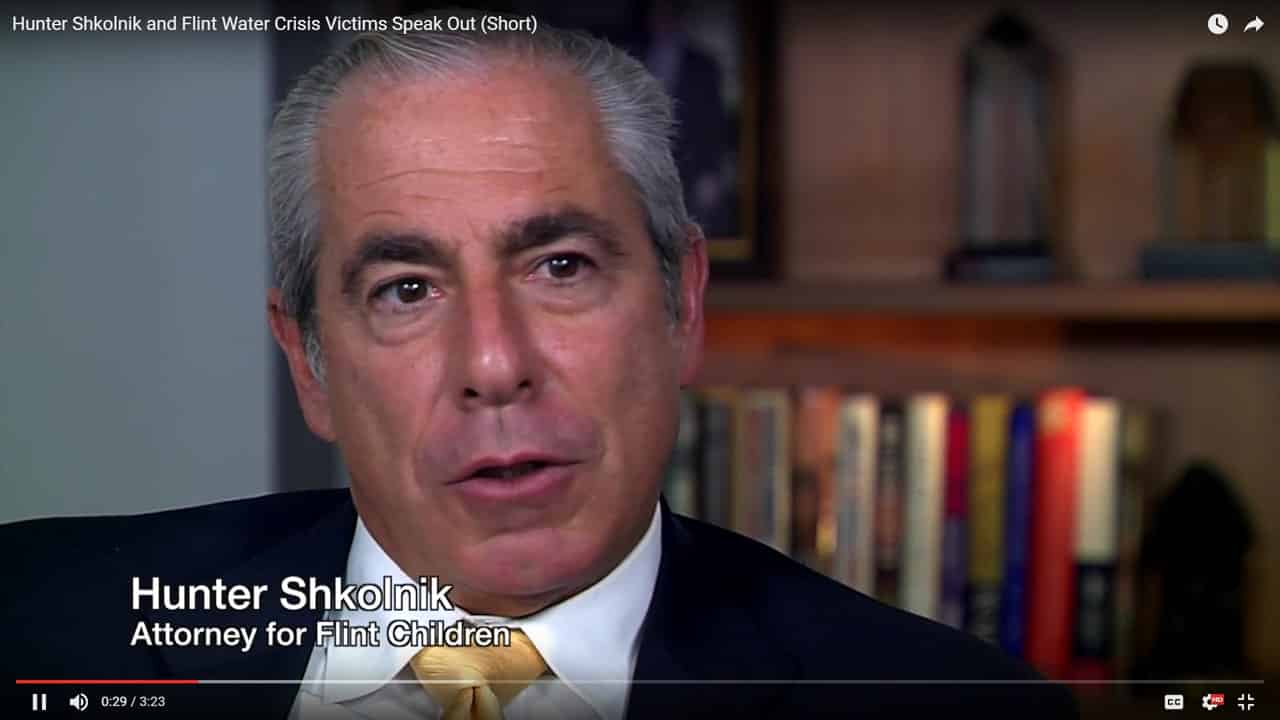 What Hunter J. Shkolnik Is Doing For Flint | Environmental Litigation