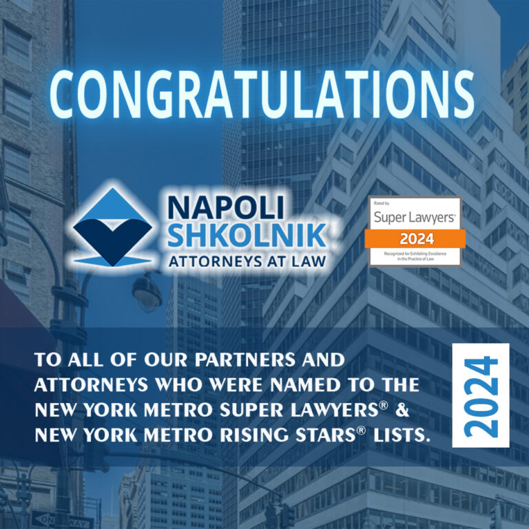 Napoli Shkolnik Partners & Rising Stars Recognized In New York Metro ...